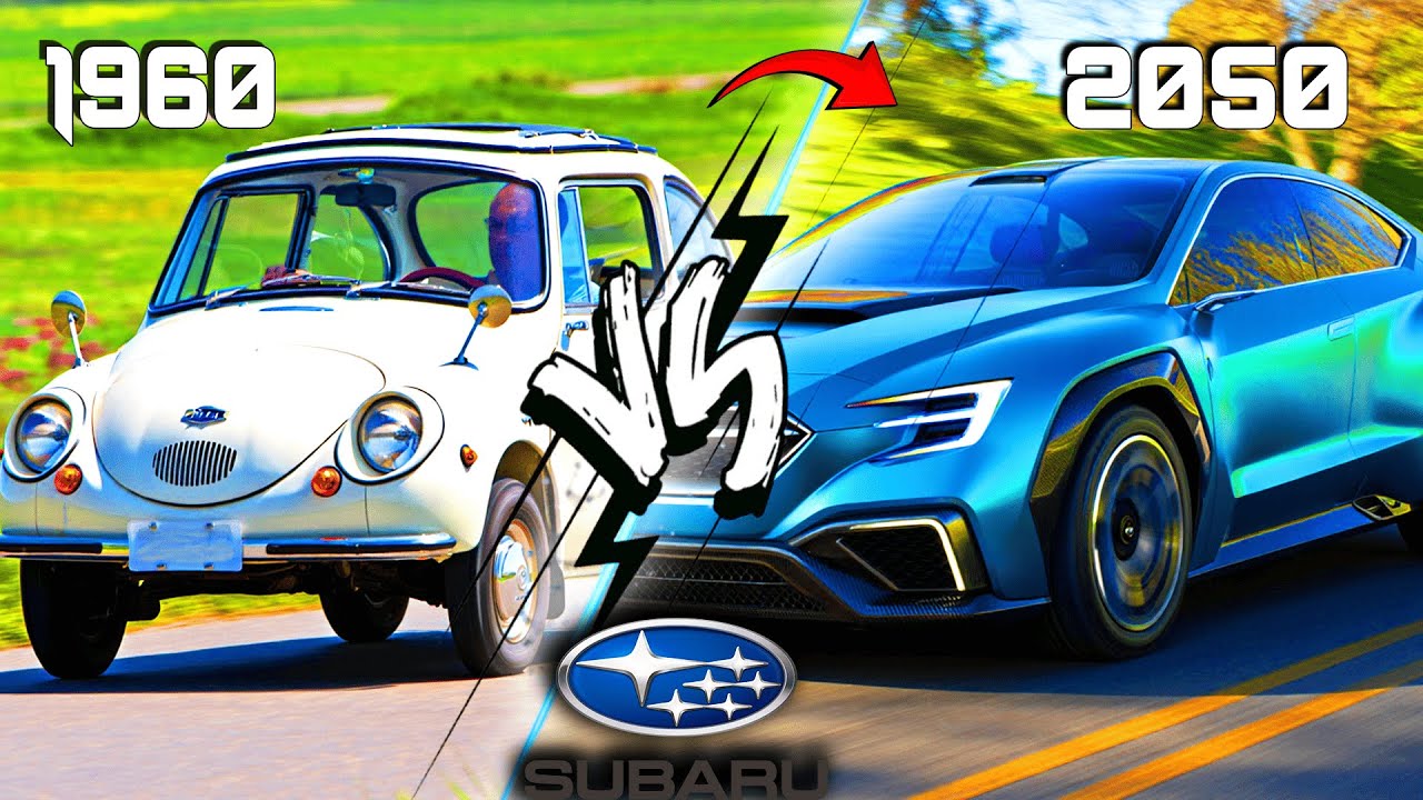 🚗 Subaru Evolution (1960 - 2050) | Epic Transformation in 4K! 🔥 #Subaru ...