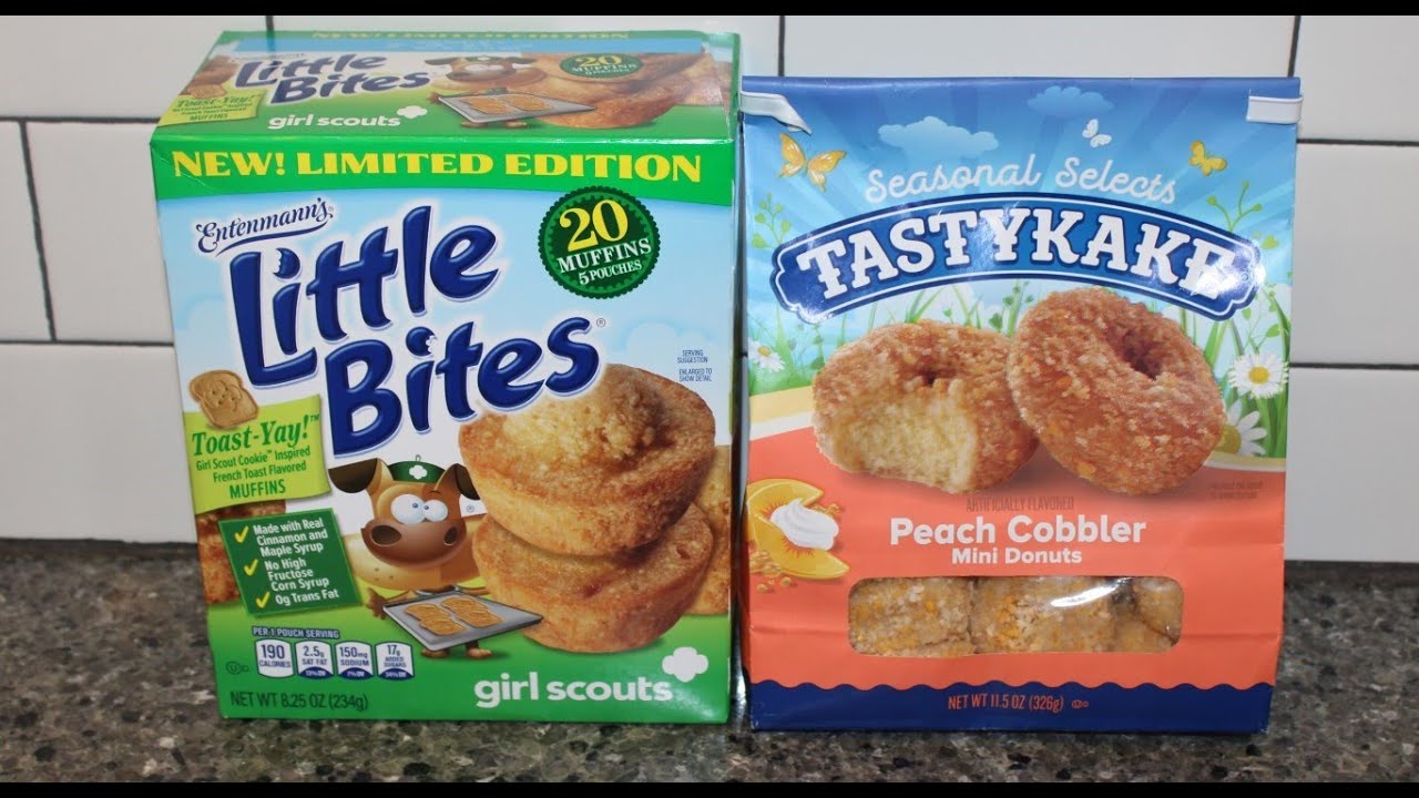 Girl Scouts Toast-Yay! Entenmann’s Little Bites Muffins & TastyKake ...
