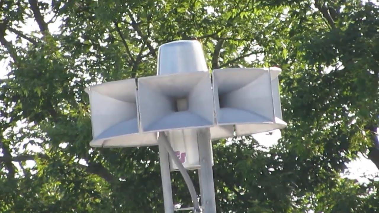 Federal Signal Eclipse 8 Siren Ambiance - Attack for Fire call ...