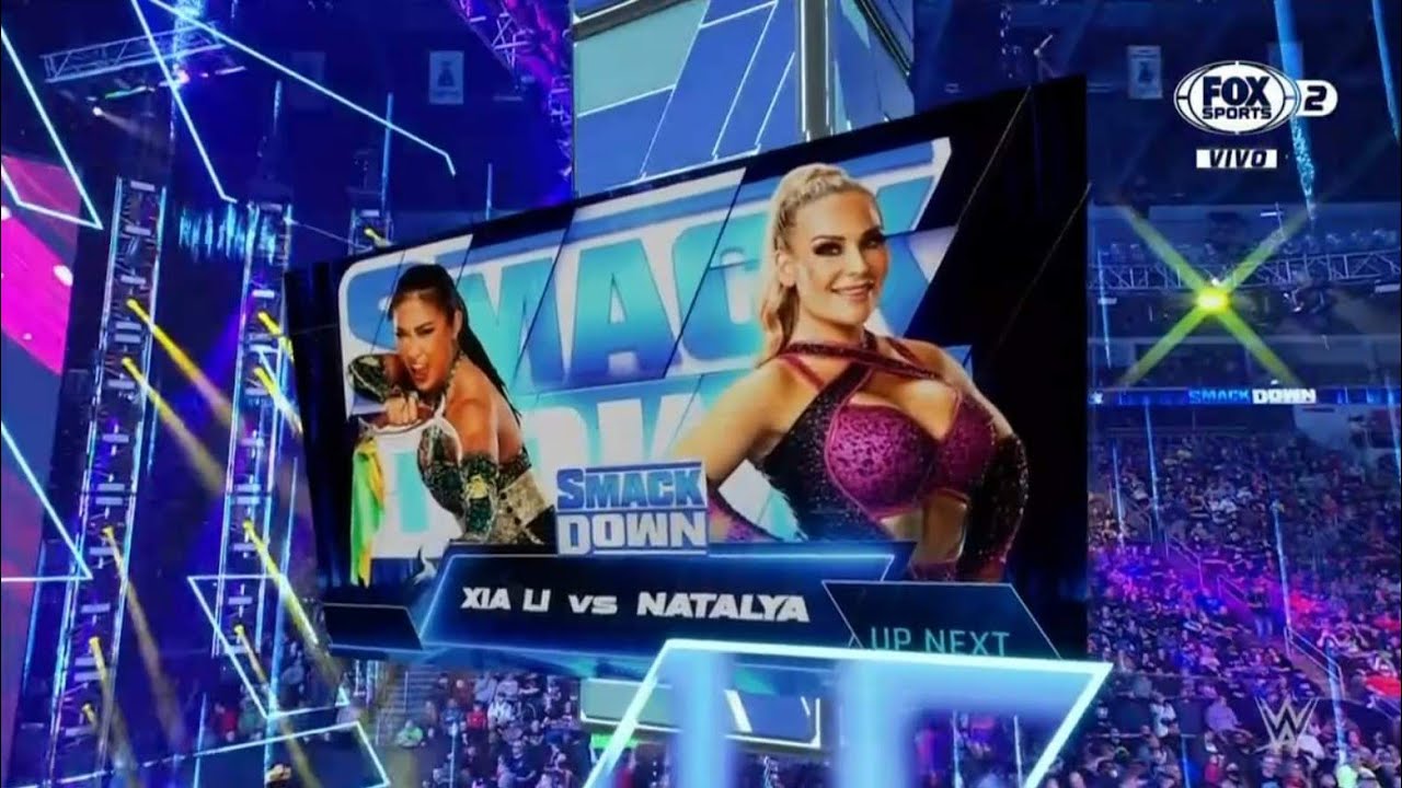 Xia Li vs Natalya - WWE SmackDown Español Latino: 25/02/2022 - YouTube