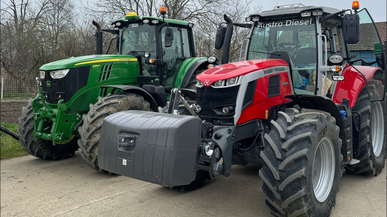 Massey Ferguson 7s180 je bolji od John Deerea?! - YouTube