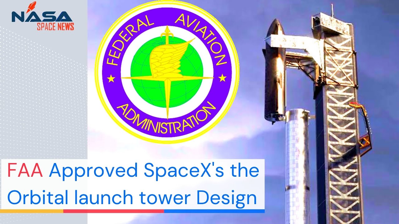 SpaceX released the final design of the Orbital launch tower to the FAA ...