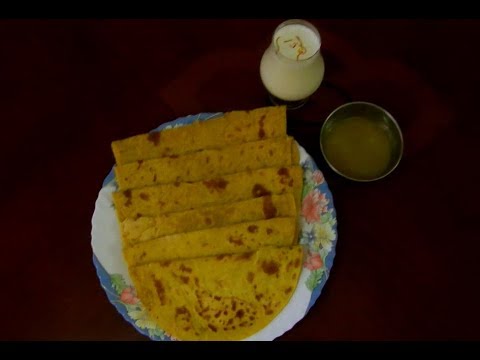 Caverry Amma & Vidya Recipe - Sweet Boli [Poli] in wheat flour - YouTube