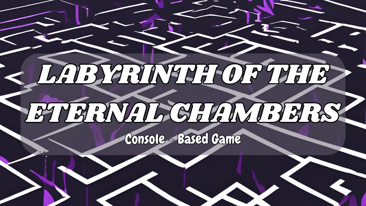 Labyrinth of the Eternal Chambers Walkthrough (ITEC 102 Final Project) - YouTube