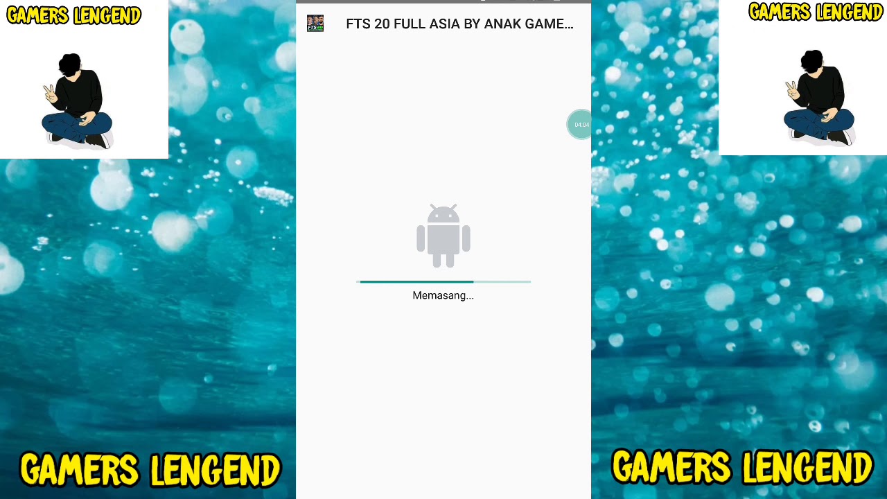 cara memasang game FTS 20 GAMERS LENGEND |||FTS 20 BY : ANAK GAMERZ ...