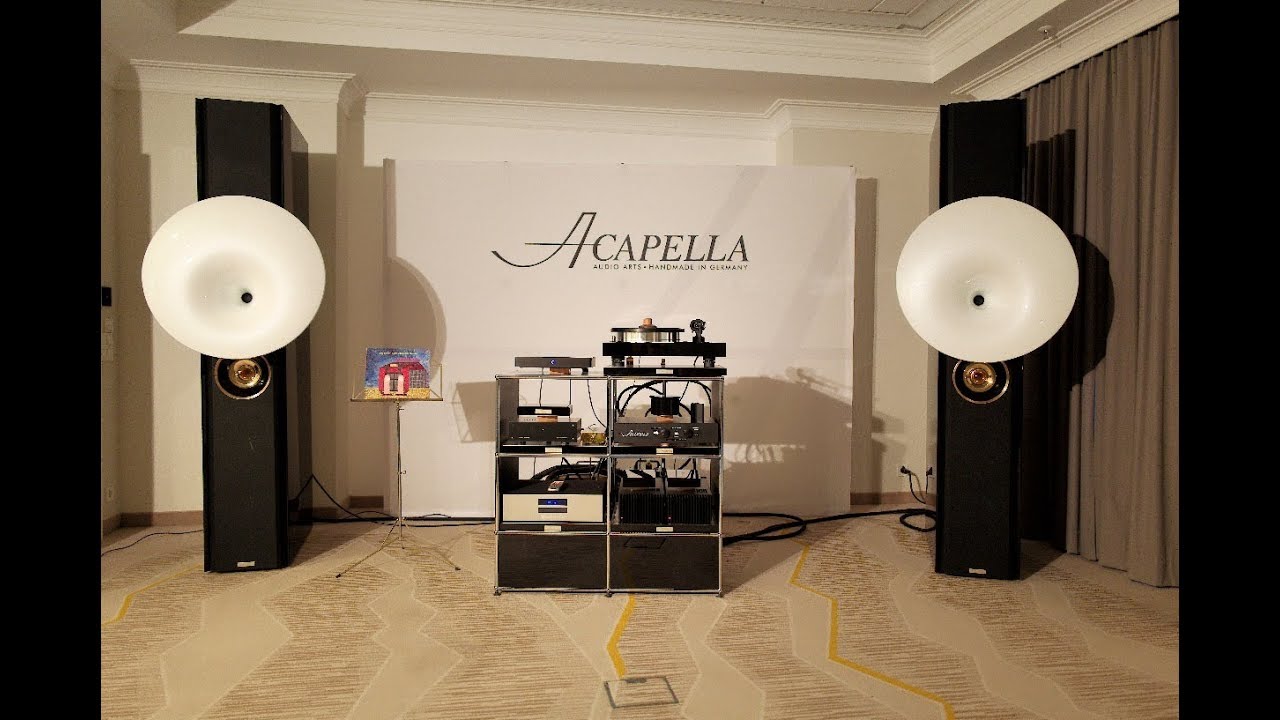 Acapella Audio Arts at Munich HiFi Deluxe 2019 - YouTube