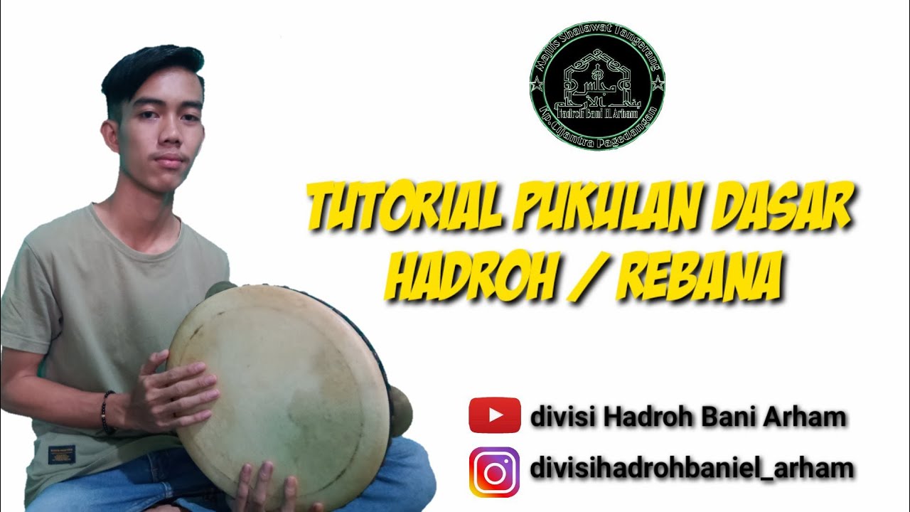 TUTORIAL REBANA PUKULAN DASAR UNTUK PEMULA - YouTube
