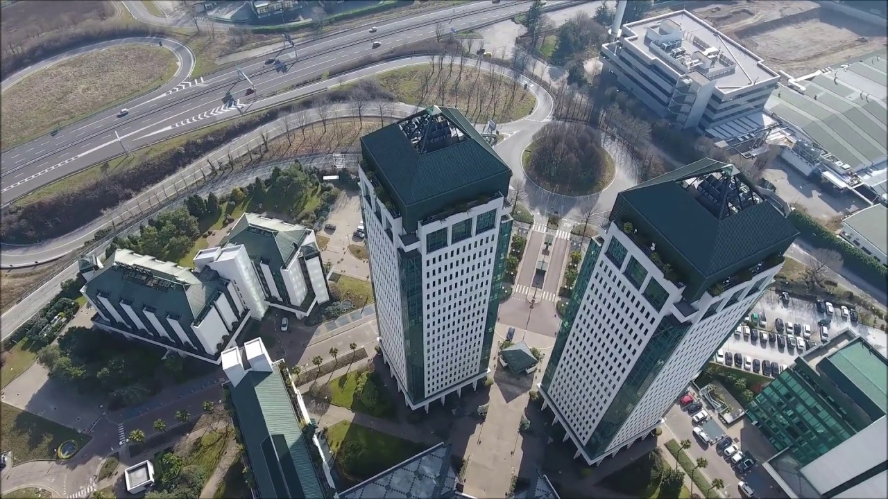 Vimercate Torri Bianche Giambelli Drone DJI Phantom Video 4K HD - YouTube