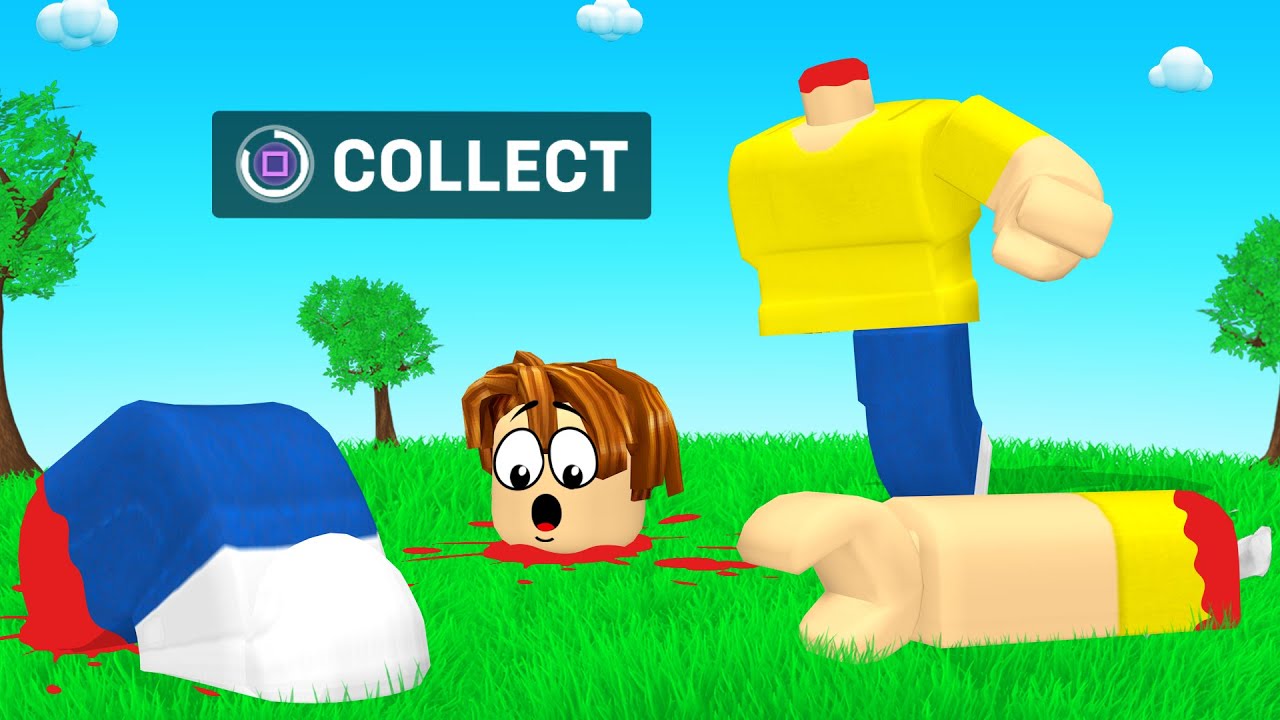 COLLECT BODY PARTS In ROBLOX! - YouTube