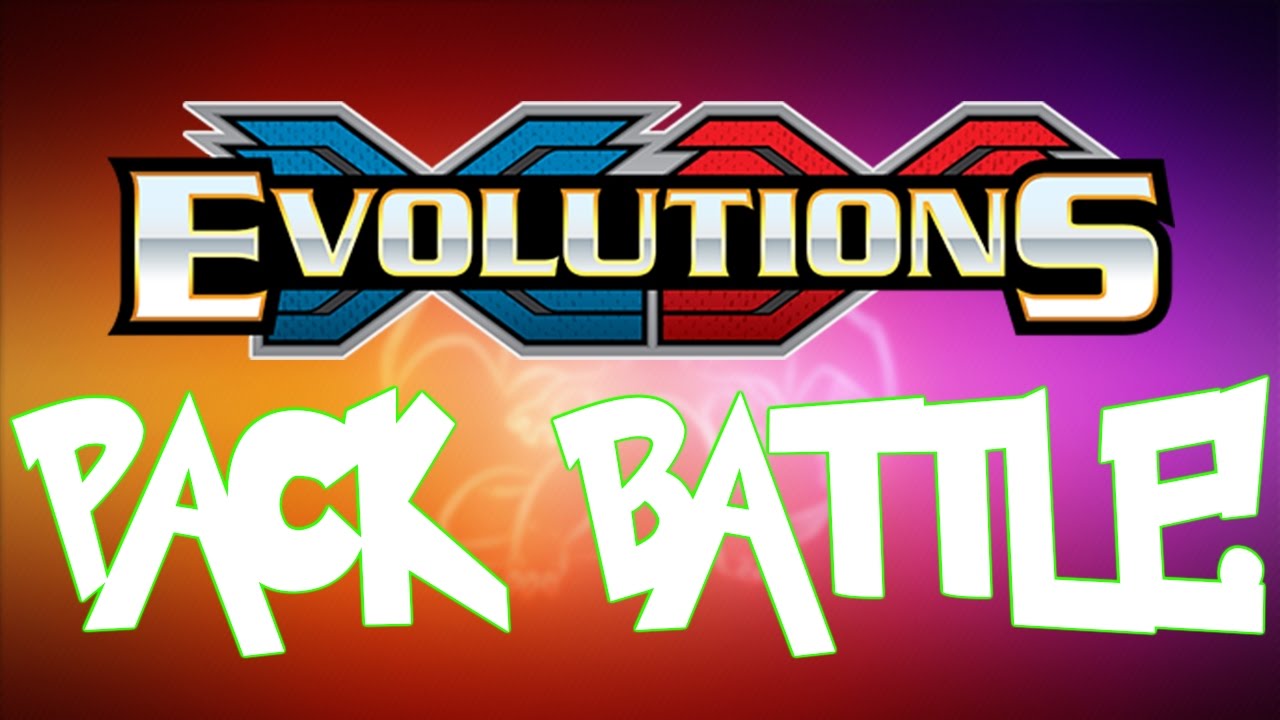 EPIC PACK BATTLE! DUAL POKEMON EVOLUTIONS XY BOOSTER PACK OPENINGS ...