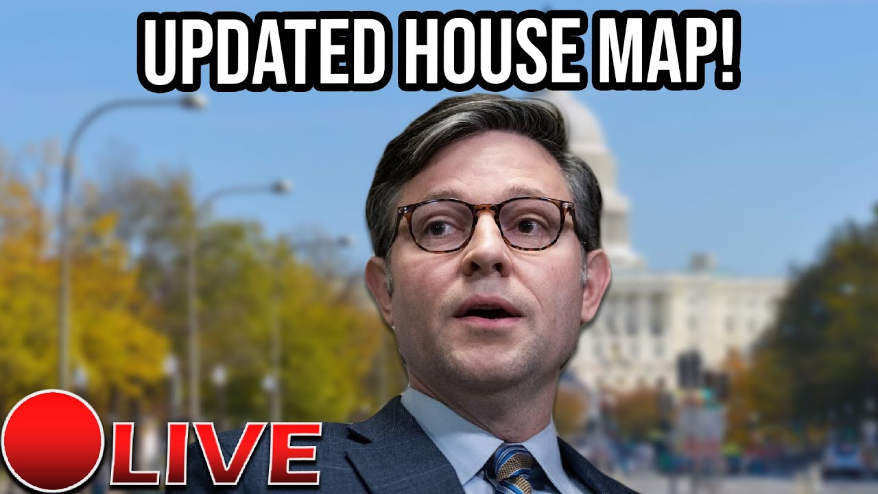 Live 2024 House Map Prediction [January 2024] - YouTube