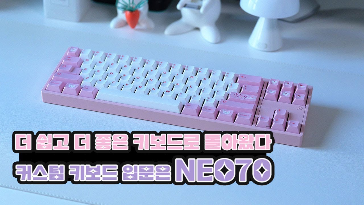 NEO70, 커스텀 키보드 입문 하시는 분들에게 추천 드려요!(I recommend it to those who are new ...