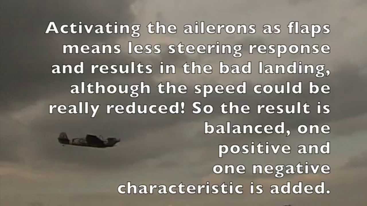 RC Flight Test: Parkzone Spitfire using Ailerons as Flaps - YouTube