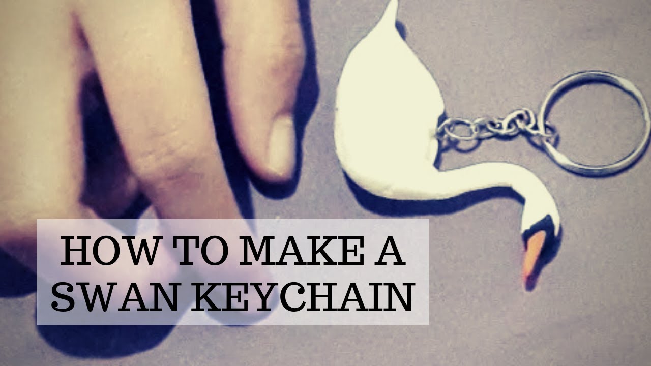 HOW TO MAKE A SWAN KEYCHAIN 2019 - YouTube
