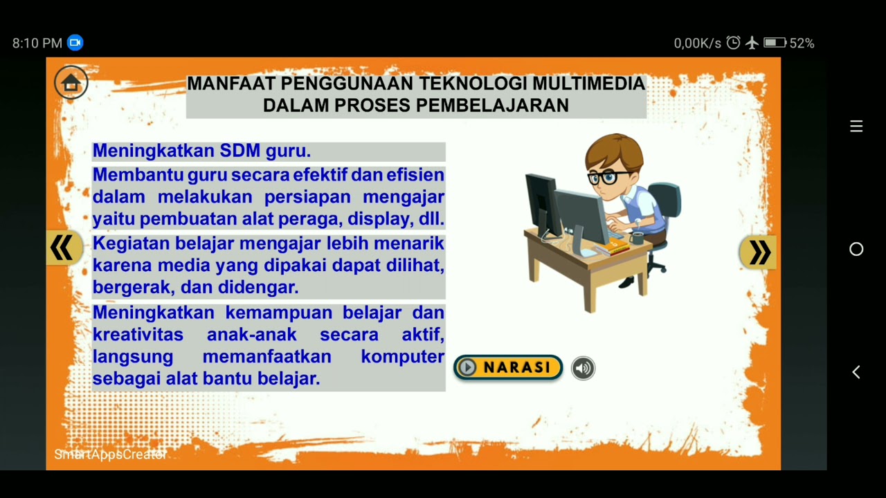 Video Pembelajaran Menggunakan Smart Apps Creator | Multimedia - YouTube