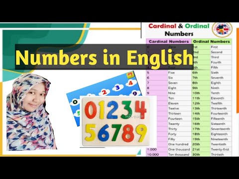 NUMBERS IN ENGLISH - BELAJAR ANGKA DALAM BAHASA INGGRIS - GRAMMAR UNTUK ...