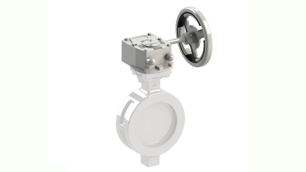 Stainless Steel Hand Wheel Gear Operator - YouTube