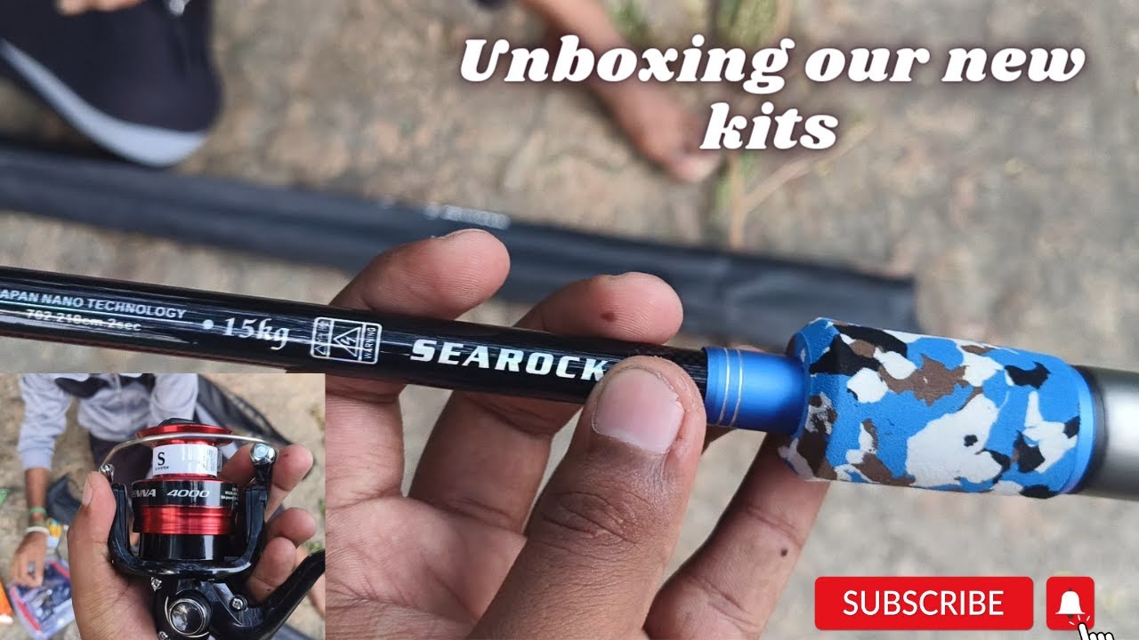 TN41angler new kits unboxing and spinning reel braid line spooling ...