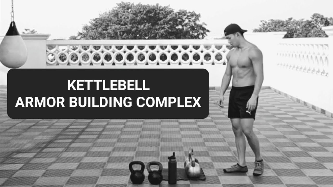 Kettlebell Armor Building Complex, 20 rounds EMOM, 2 x 24 KG (FOLLOW ...