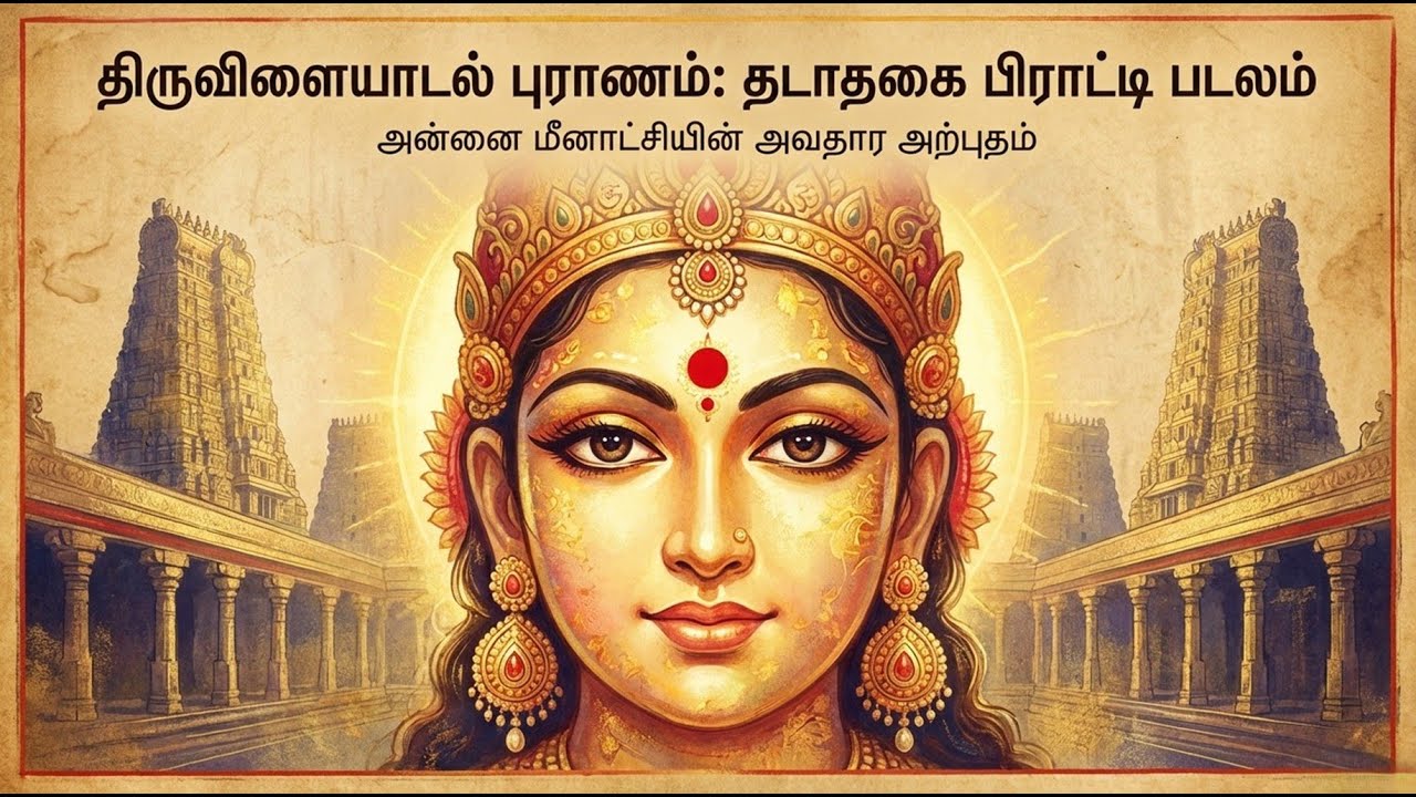 தடாதகை பிராட்டியார் திரு அவதார படலம் 1 | THADATHAGAI PIRATIYAR THIRU ...