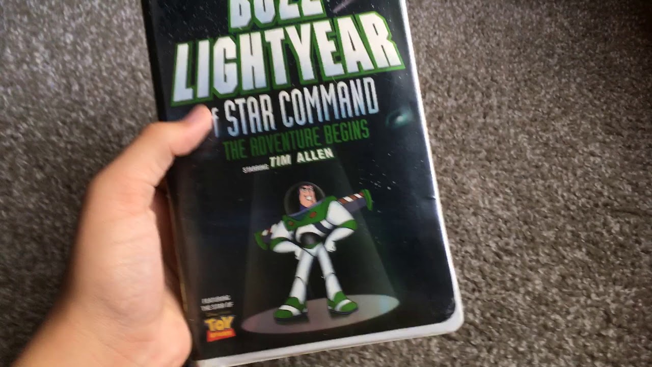 Buzz lightyear of Star Command The Adventure Begins VHS review - YouTube