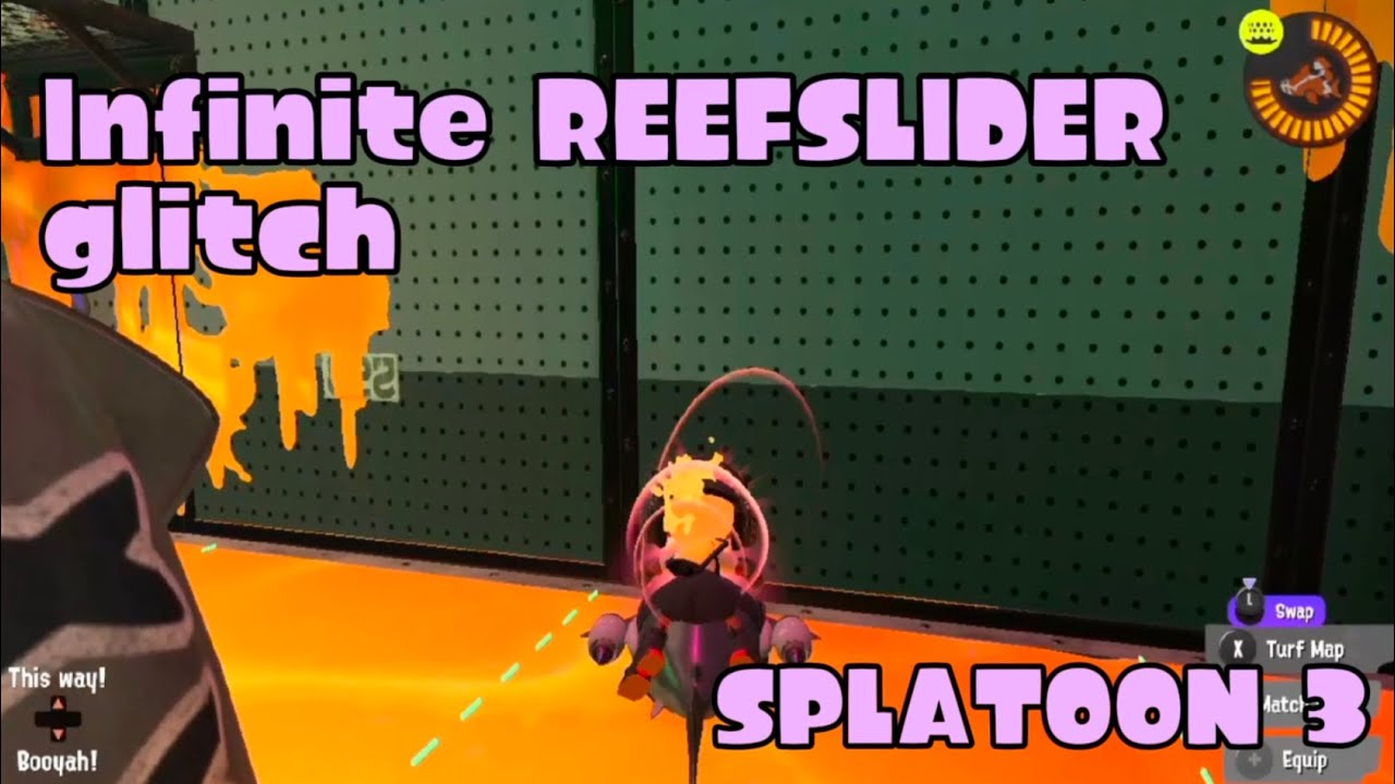 INFINITE REEFSLIDER GLITCH IS BACK! | Splatoon 3 Glitch - YouTube