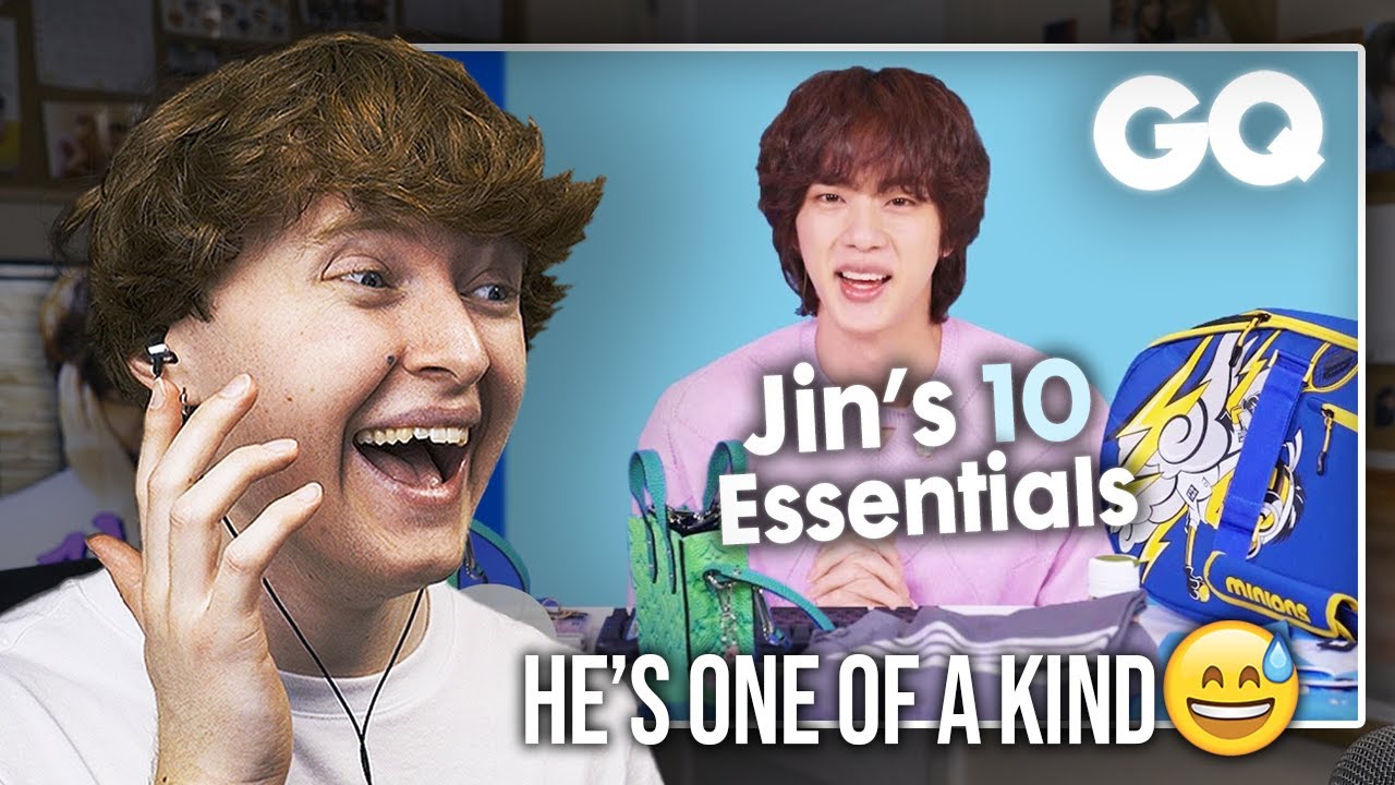 HE'S ONE OF A KIND! (10 Things Jin of BTS Can't Live Without | GQ ...