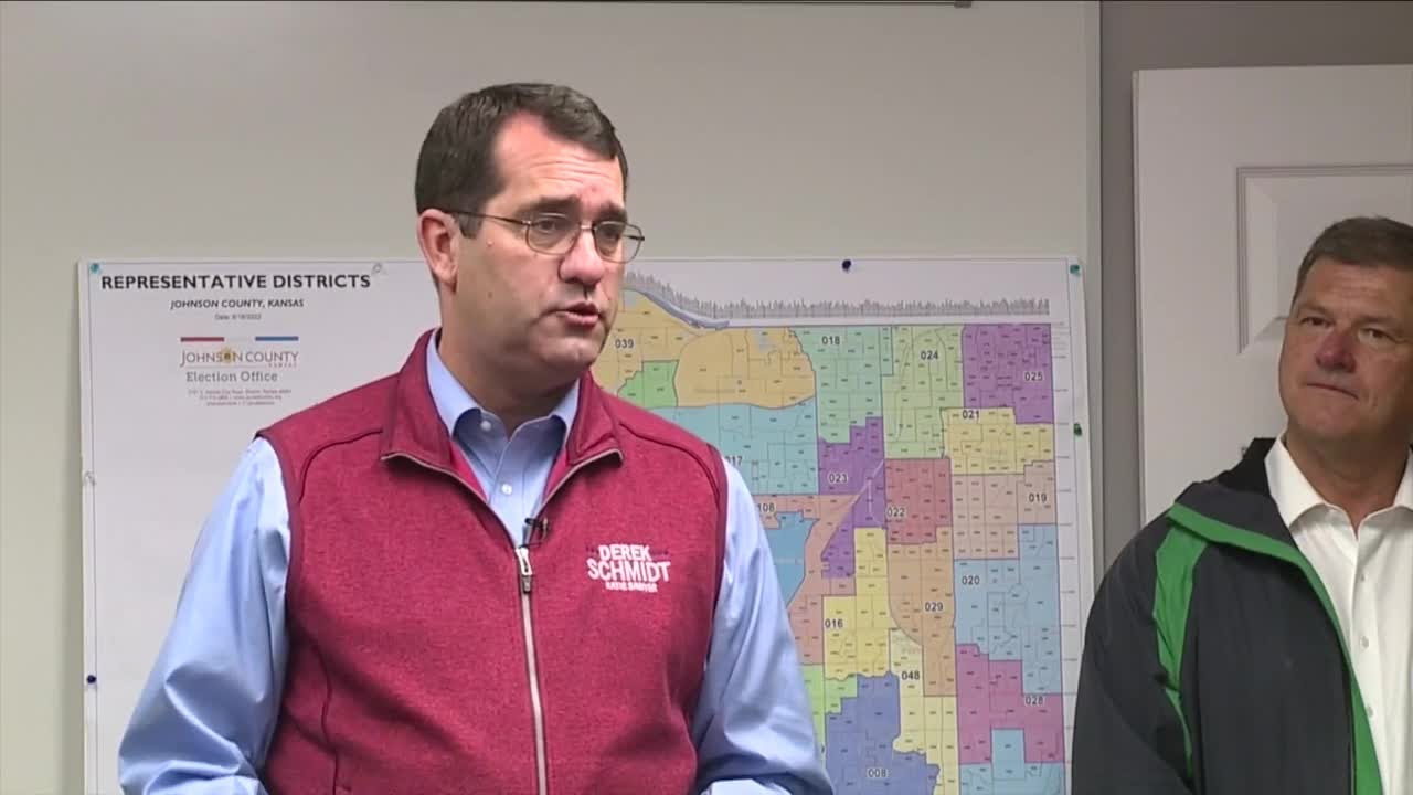 Derek Schmidt hoping to win race for Kansas governor - YouTube