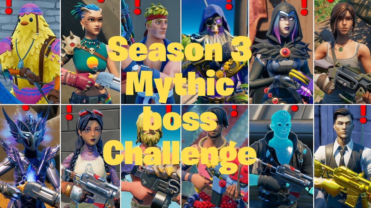The Mythic Boss Challenge - YouTube