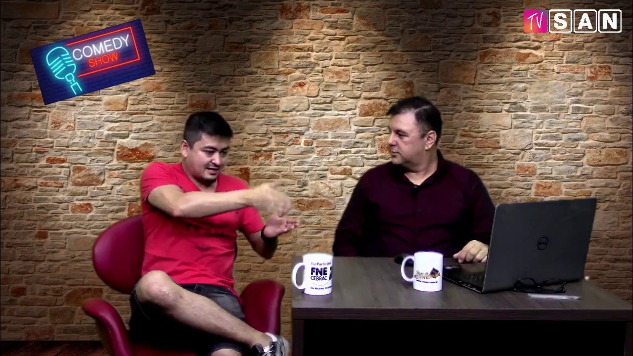 O COMEDIANTE ANDRÉ SANTI ESTÁ AO VIVO TV SAN HD - YouTube