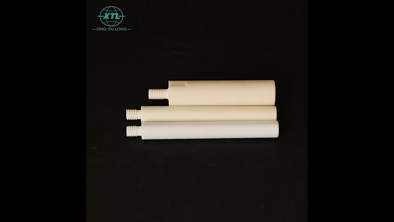 XTL sintyron alumina / zirconia ceramic Threaded rods bar shafts - YouTube