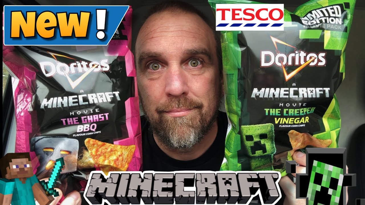 INCREDIBLE NEW MINECRAFT Doritos - Vinegar and BBQ Flavours #minecraft ...