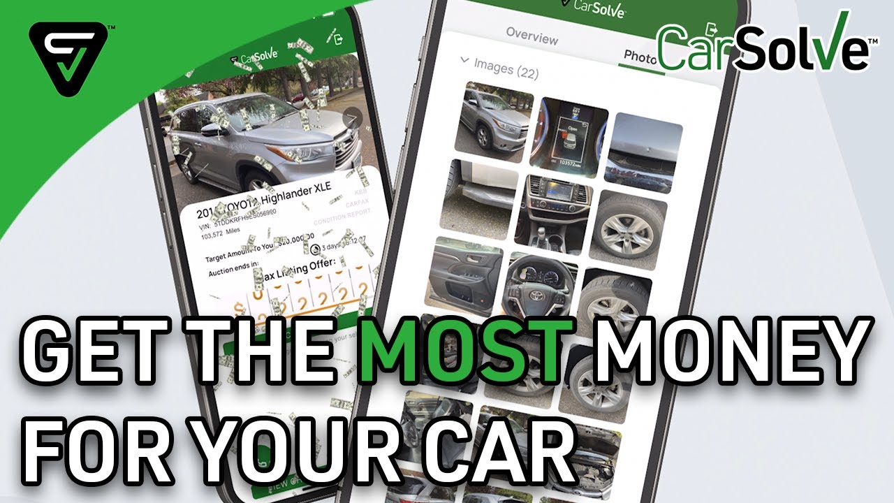 CarSolve - How We'll Get You the MOST for Your Car in 30 Seconds - YouTube