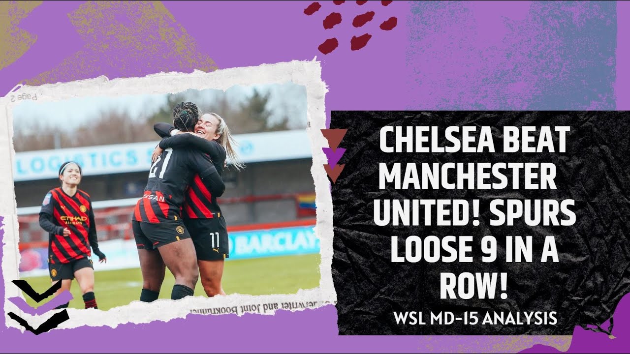CHELSEA BEAT MANCHESTER UNITED! SHAW LAST MINUTE WINNING GOAL! WSL MD ...