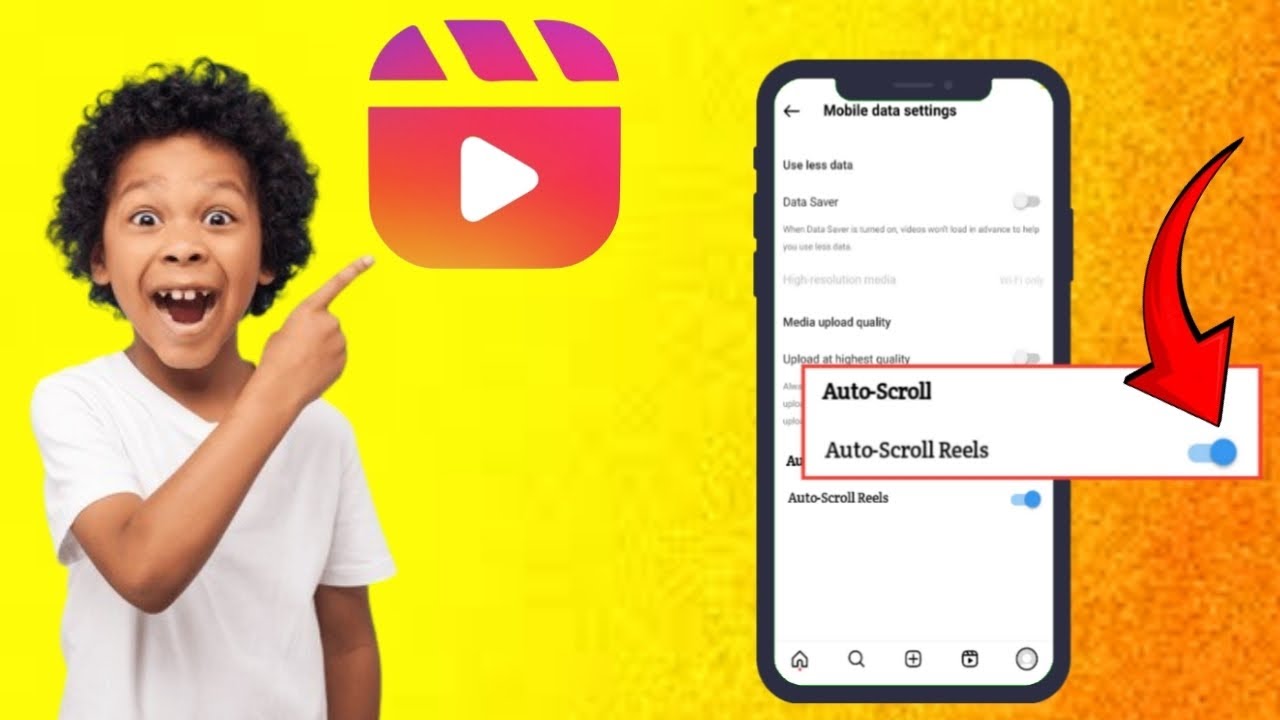 How to Auto-Scroll Instagram Reels?? || RITECHZ ||SUBSCRIBE - YouTube