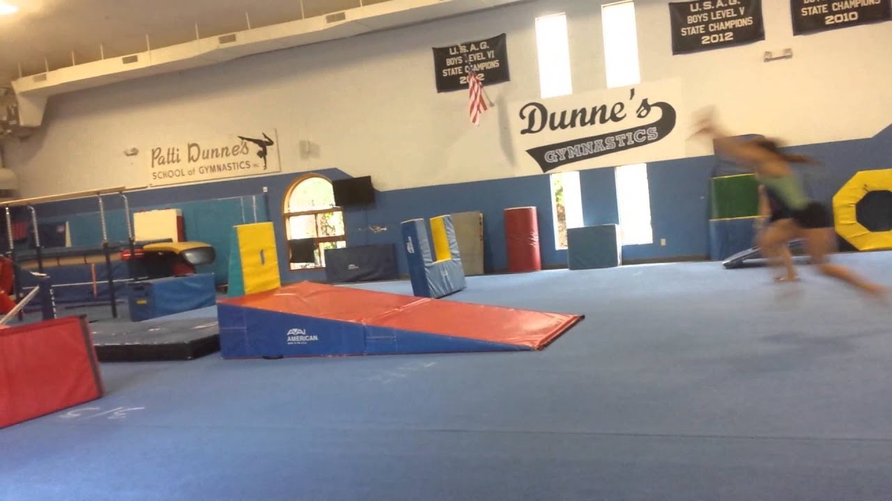 Yurchenko Vault drill - YouTube