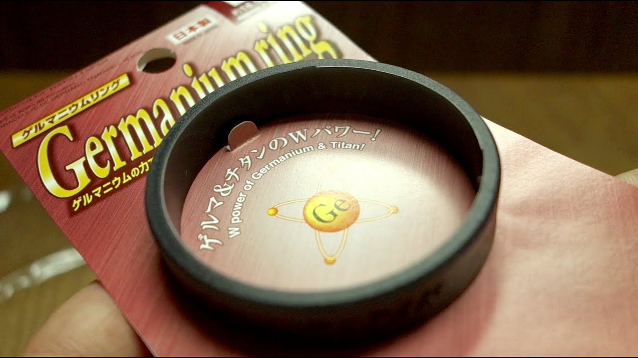 Black Germanium Ring (Daiso Made in Japan) unboxing - YouTube