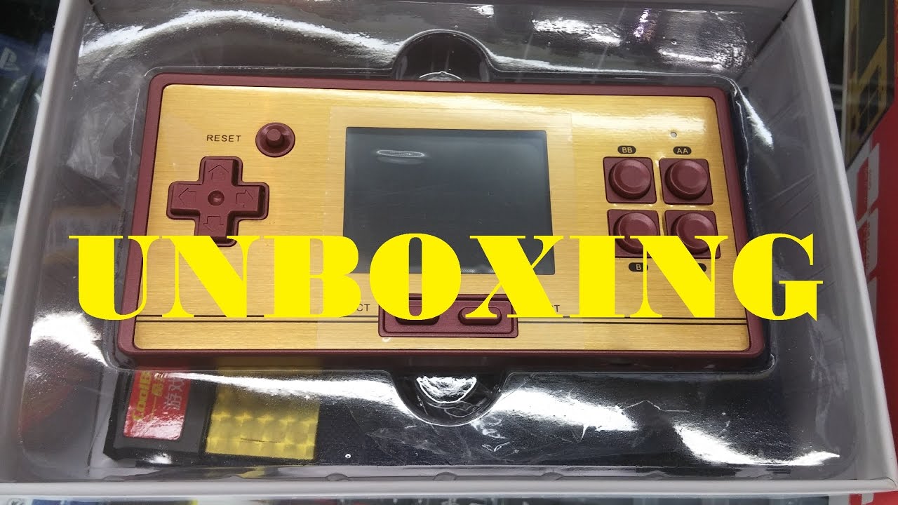 Unboxing: FC Pocket Portable Family Computer - YouTube