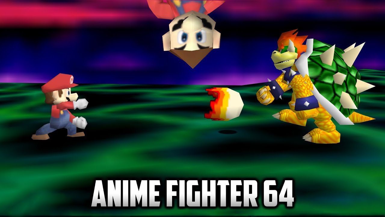 ⭐ Super Mario 64 - Anime Fighter 64 - YouTube