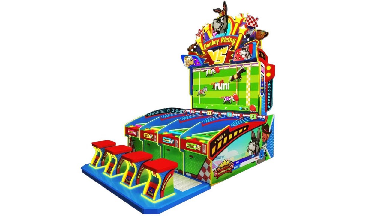 Ifun Park Newest Game Donkey Racing Arcade Redemption Game Machine ...