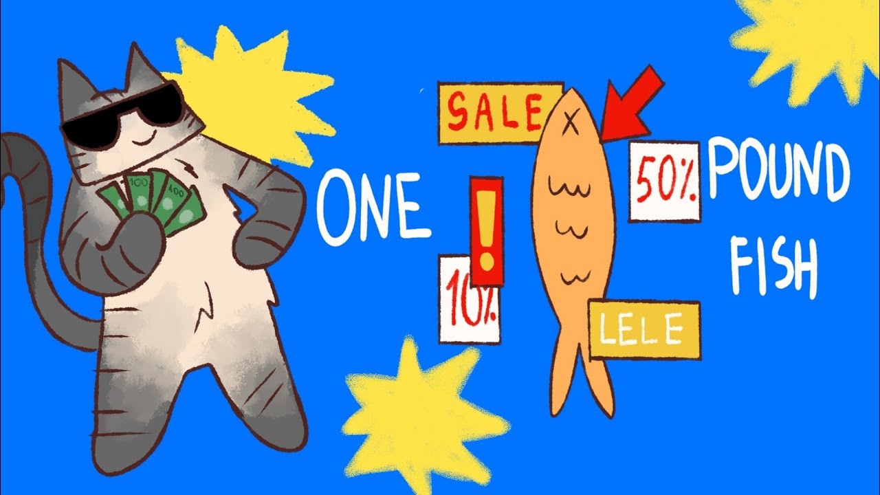 🐠🫧ONE POUND FISH!! | animation meme - YouTube