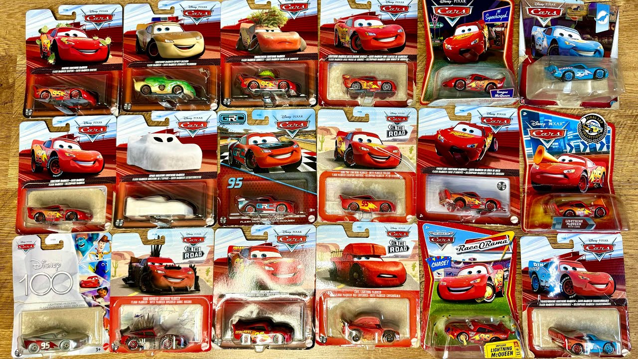 Unboxing Disney Pixar Cars: Space Creature Lightning McQueen, Mater ...