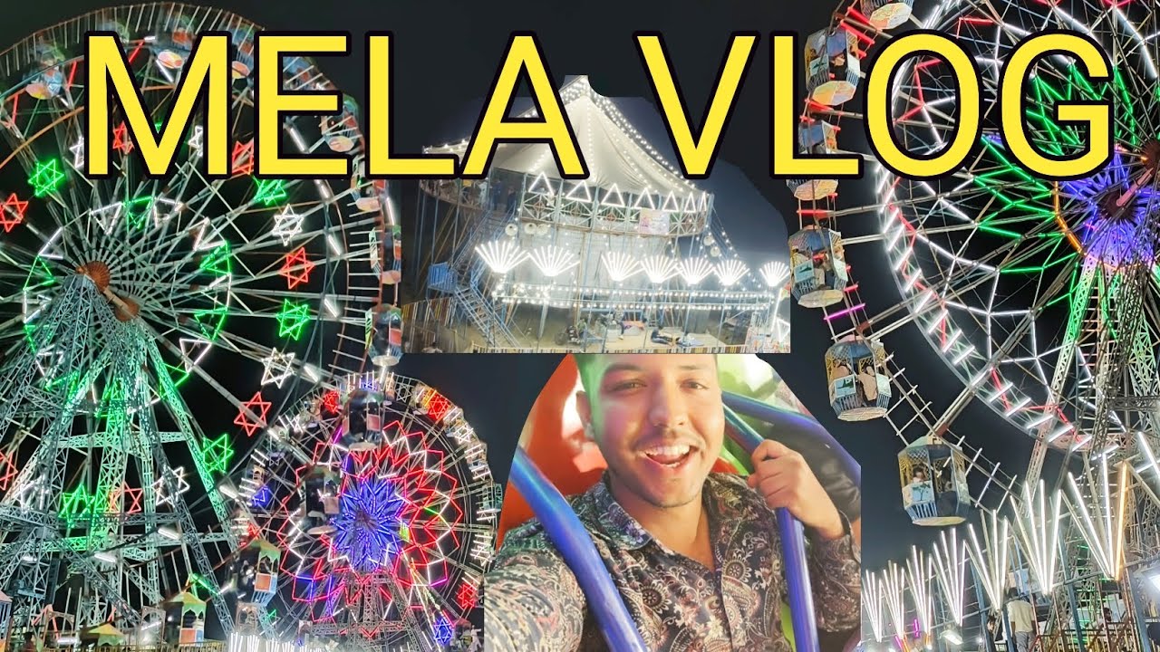 TANDA MELA VLOG ||MELE ME UNIQUE JHULA aya || MELE KA VIEW || SABSE ...