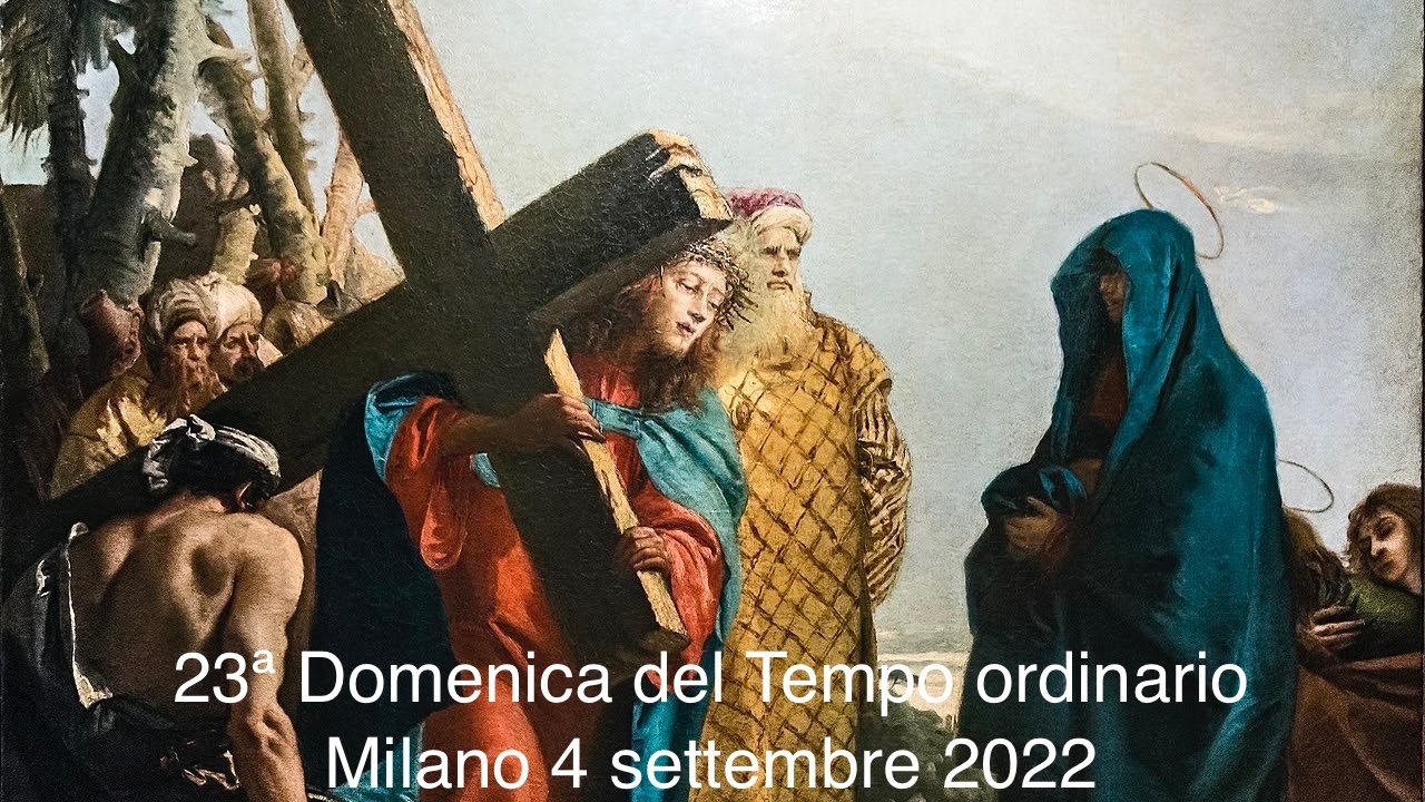 La croce in astratto e la croce d'ogni giorno. Vangelo e omelia | 23ª ...