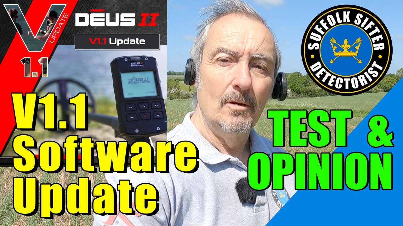 XP Deus v1.1 Update Test, Results and Insights 👍 | UK Metal Detecting ...