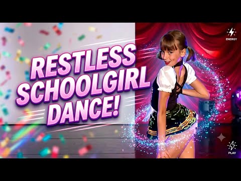 RESTLESS SCHOOLGIRL DANCE! 💃🔥 | Energetic Gymnastics & Dance Performance