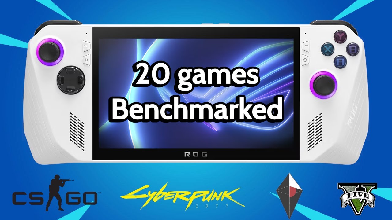 Asus ROG ALLY Benchmark - 20 Games Tested - YouTube
