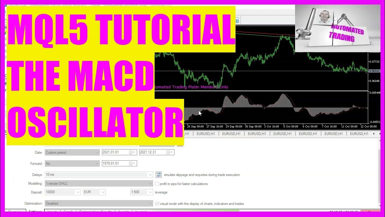 MQL5 TUTORIAL - PLATIN SYSTEM - MACD OSCILLATOR - YouTube