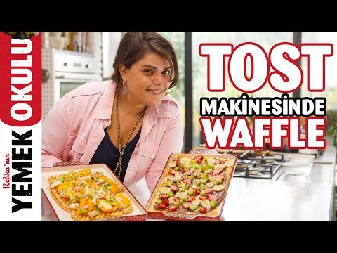 Tost Makinesinde Waffle Tarifi | \