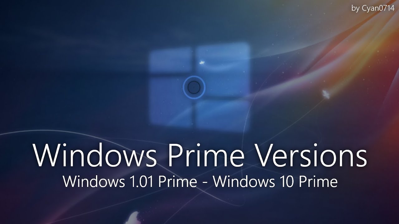 Windows Prime Versions - YouTube